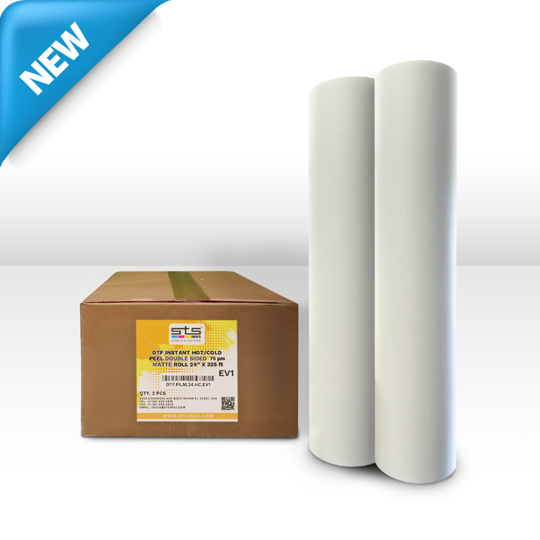STS Inks DTF Transfer Film Rolls 51″ × 325'